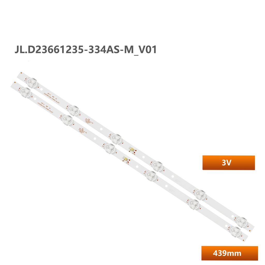 for 2pcs/set Original led 24 inch strip JL.D23661235-334AS-M_V01 LCD TV ...