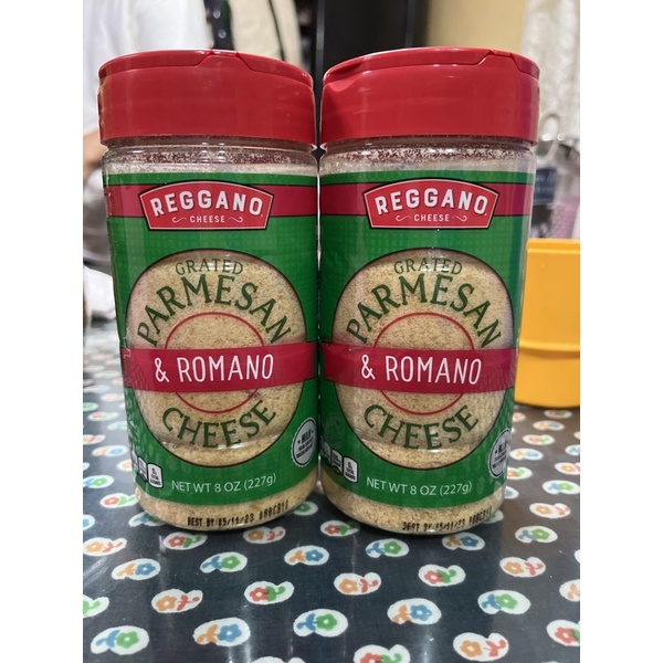 Reganno Cheese Grated Parmesan Cheese & Romano 227g | Shopee Philippines