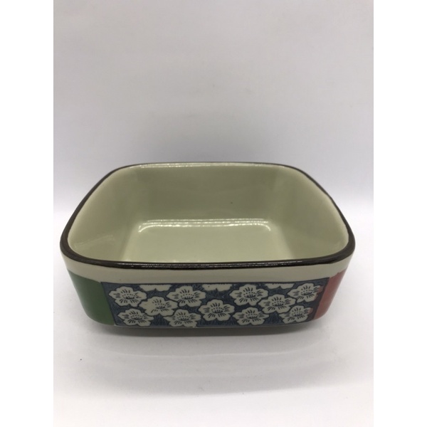 6” Square Dish Floral Design Made in China | Shopee Philippines