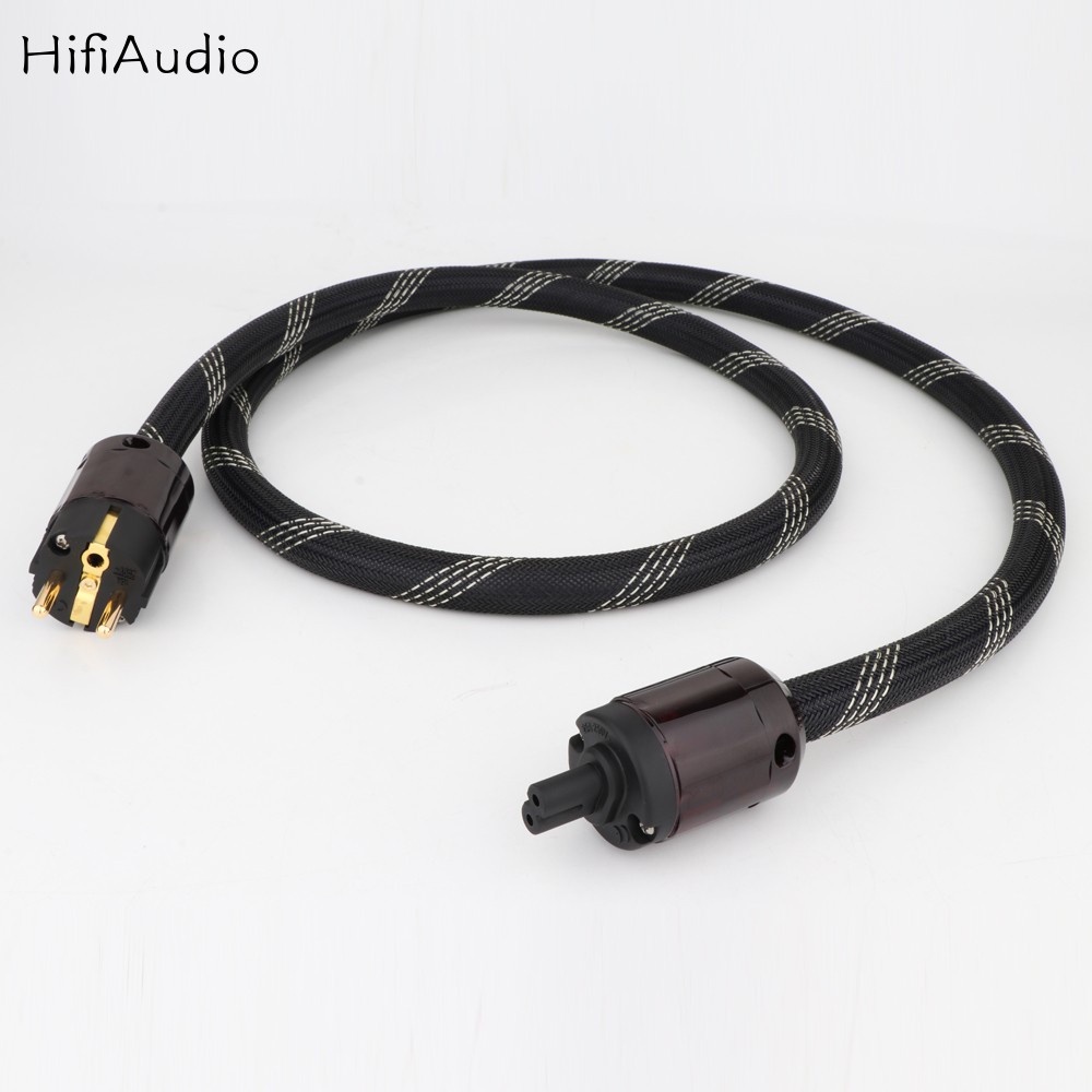 HI-End Pure copper US Power Cord Cable Audiophile Power Cord CableUS ...
