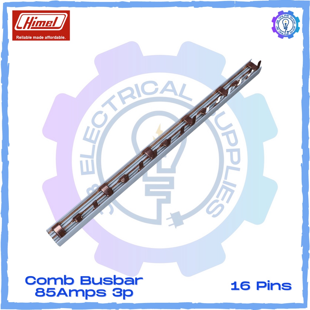 Himel Comb Busbar 63amps 3pole | Shopee Philippines