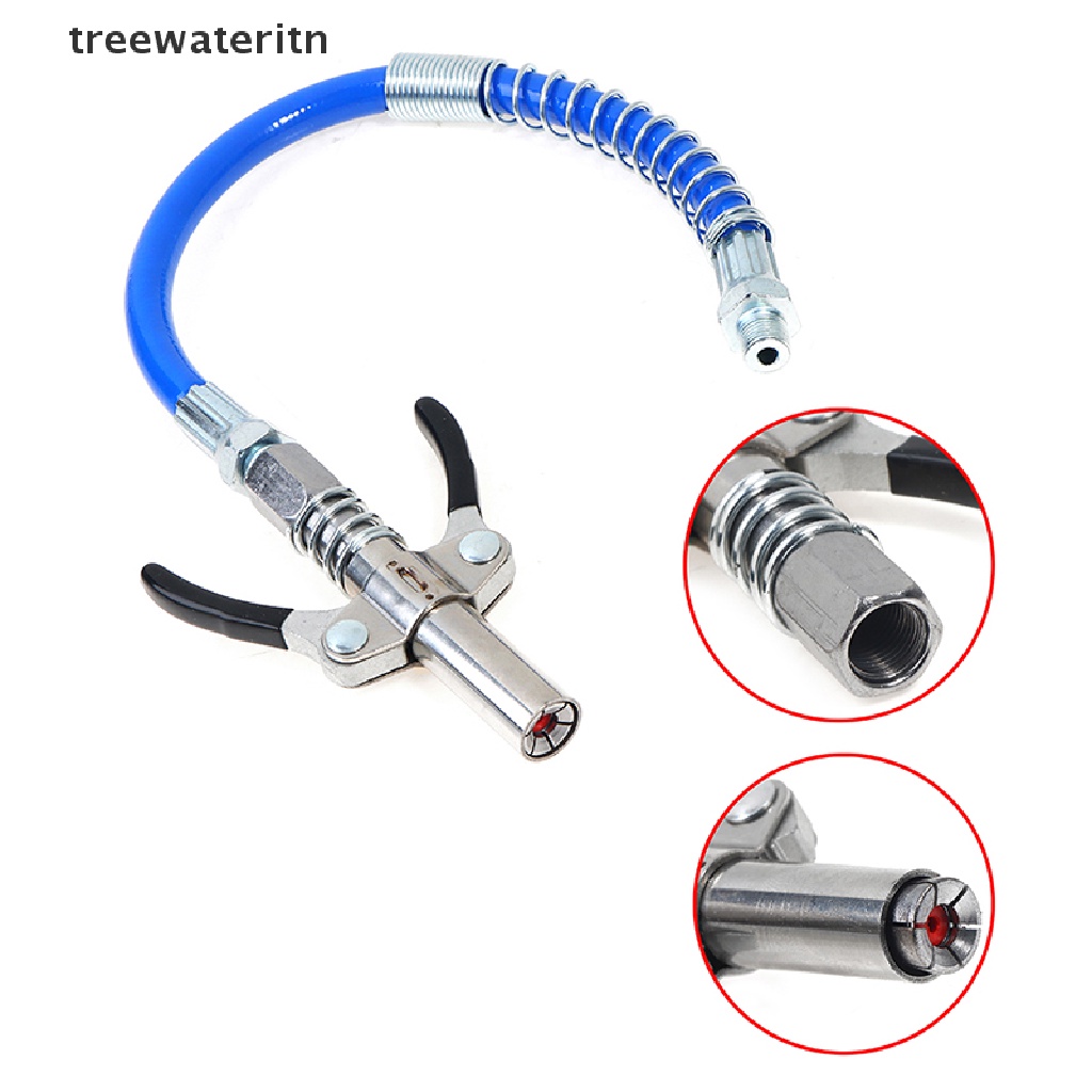ritn Heavy-Duty Quick Release Grease Gun Coupler Two Press Easy to Push ...