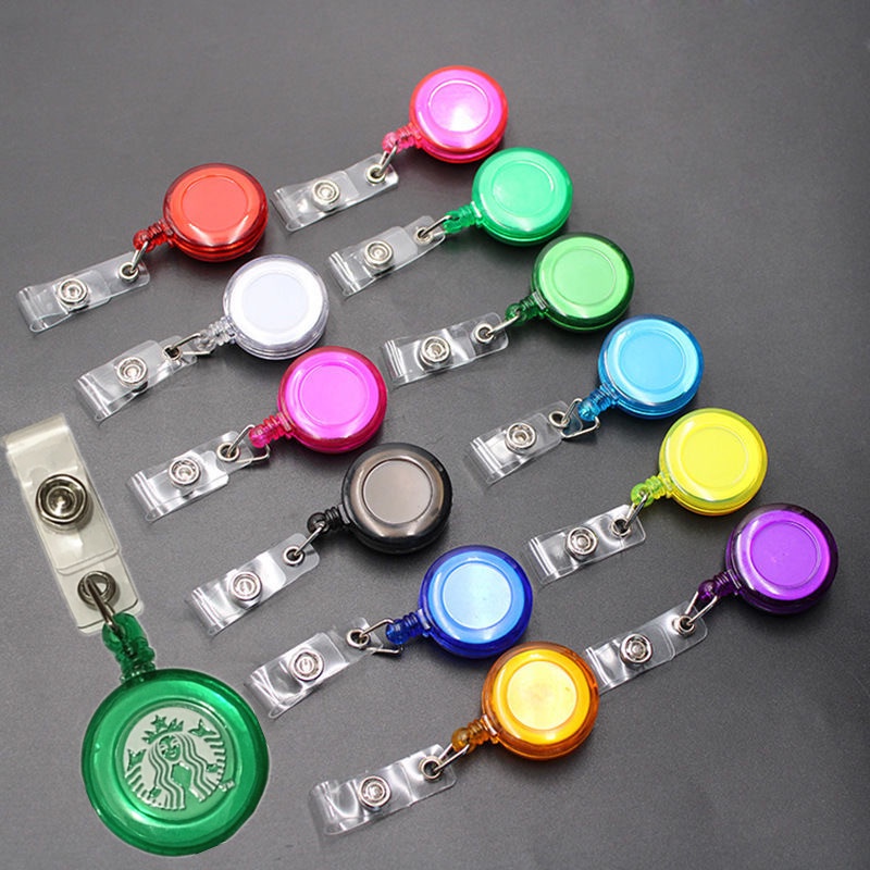 ID ROLLING Retractable Pull-out Badge ID Department Brand Badge Holder ...