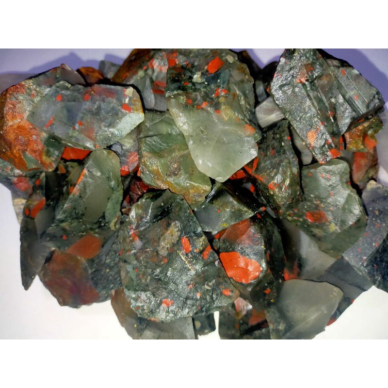 Natural Setonite / African Bloodstone Crystal / Raw Stone (random pick ...