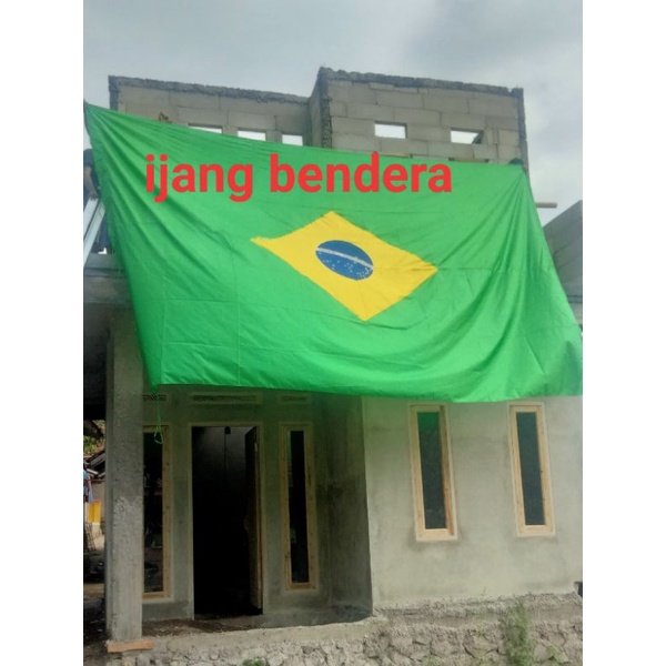 Brazil Flag JUMBO Once 5 Meters X 3 Meters | Shopee Philippines