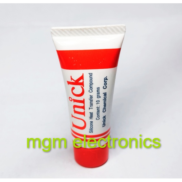 Original UNICK Silicon Heat Transfer Compound 10gms | Shopee Philippines