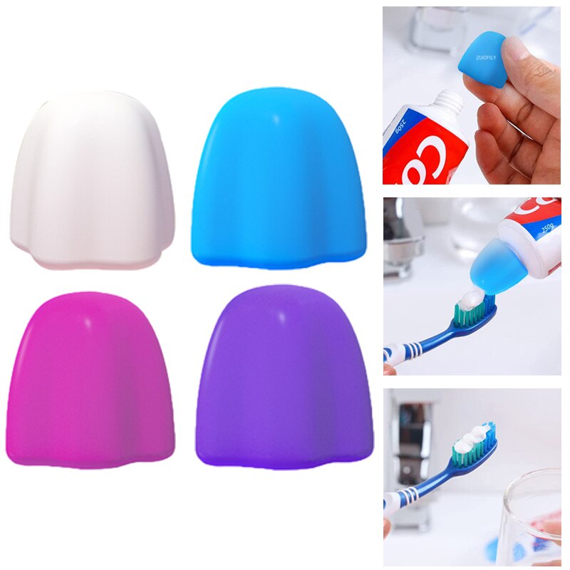 3Pcs Squeezing Toothpaste Device Toothpaste Cap Self-Closing Edible ...