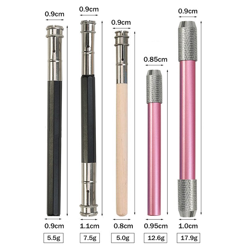 Angel Mark Single Dual Head Pencil Extender Holder Adjustable Round ...