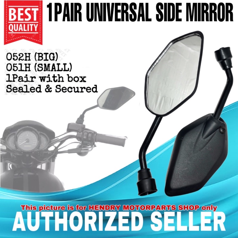 CSL UNIVERSAL FOR ANY HONDA & YAMAHA SIDE MIRROR MOTORCYCLE JAPAN ...