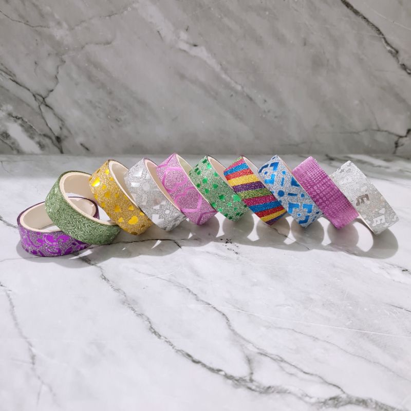 Tape / Duct Tape Jar can choose color (Random Motif) | Shopee Philippines