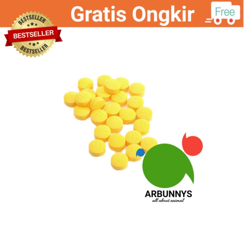 Vitamin B complex Chicken Cow Pigeon Rabbit 20 Tablets Pills | Shopee ...