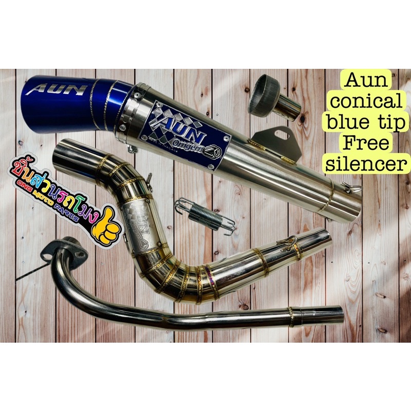 Ds4 or AUN conical pipe blue tip wave xrm smash TUBE TYPE | Shopee ...