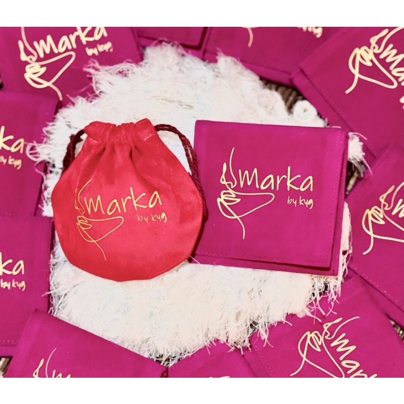 Personalized Round Drawstring Pouch | Shopee Philippines