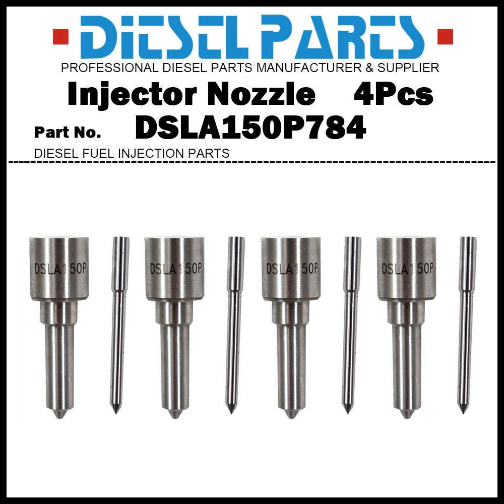 4Pcs Diesel Fuel Injector Nozzle Tips 0433175190 2437010093 DSLA150P784 ...