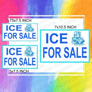Shop signage ice for Sale on Shopee Philippines