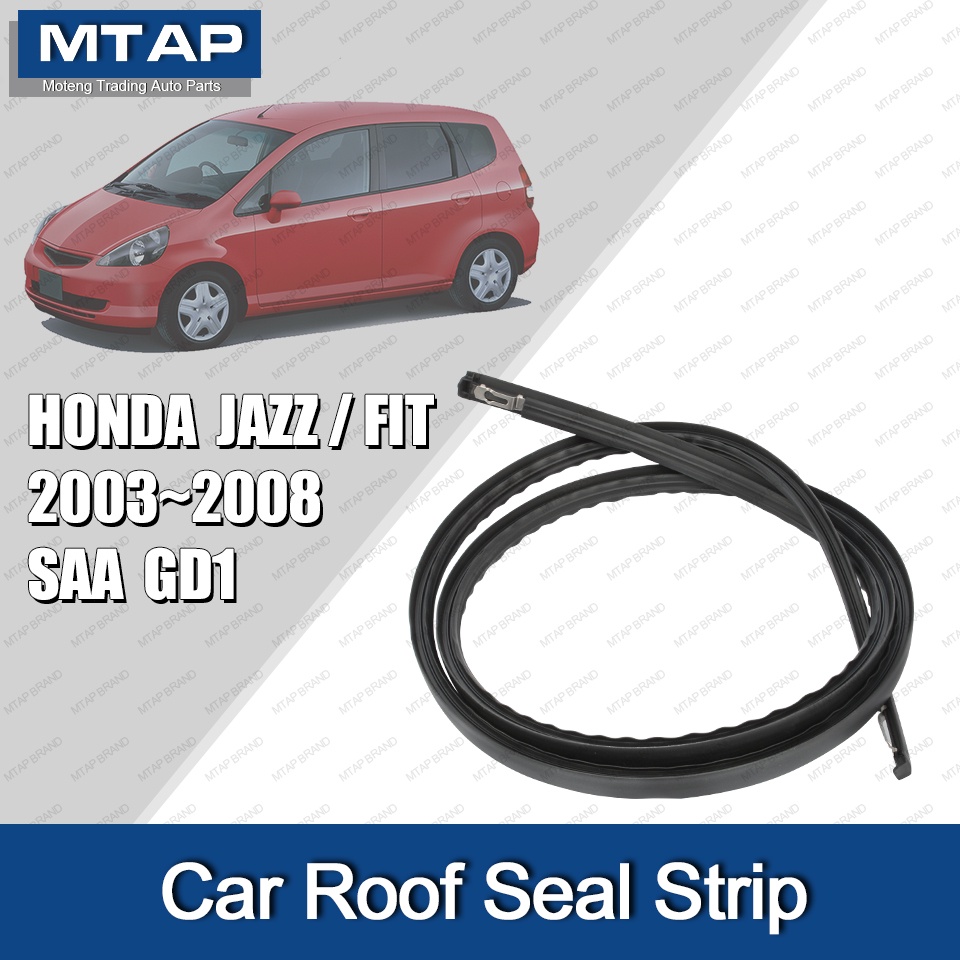 Car roof rubber strip / Roof Seal Strip For HONDA JAZZ/FIT SAA 2003 ...
