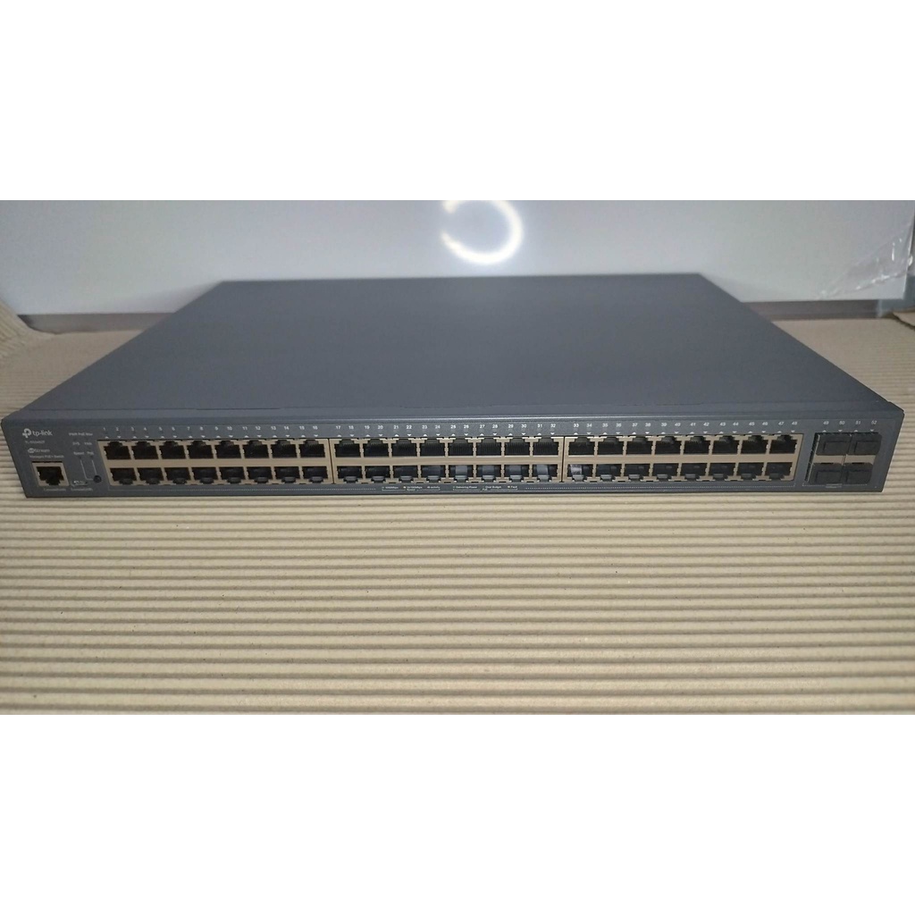TP-LINK TL-SG3452P Jetsream 52-POrt Gigabit L2 Managed Switch with 48 ...