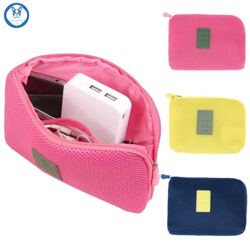 KM Trvel Make up Pouch & Gadget Pouch Digital Gadget pouch Digital ...