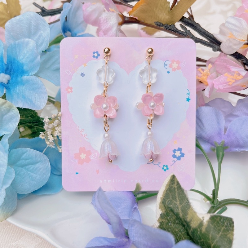Pastel Petals Collection .*･° Handmade Jewelry | nami trinkets | Shopee ...