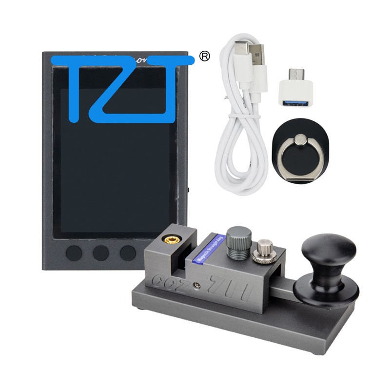 TZT CCZ 711 Second Generation CW Key Magnetic Straight Key Mini CW ...