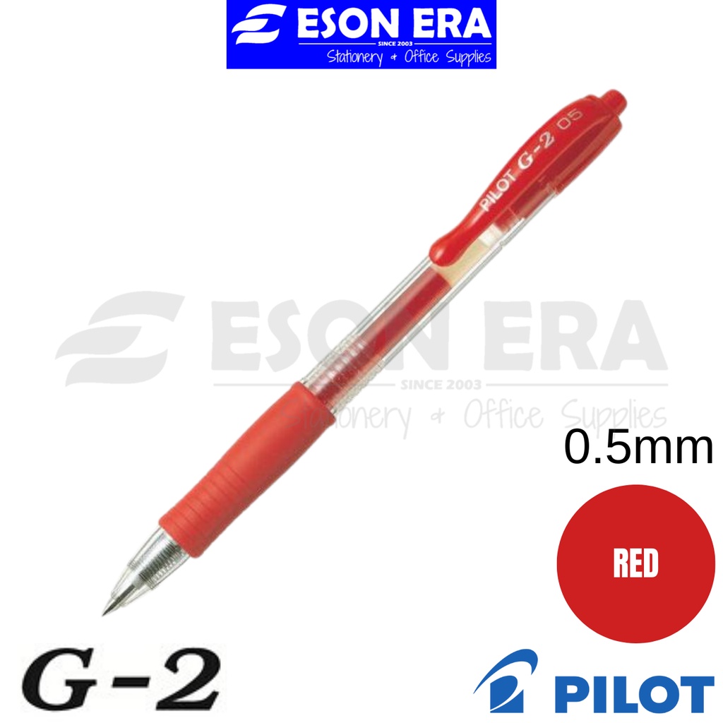 Pilot G-2 Gel Pen Refillable Retractable 0.38mm / 0.5mm / 0.7mm / 1.0mm ...