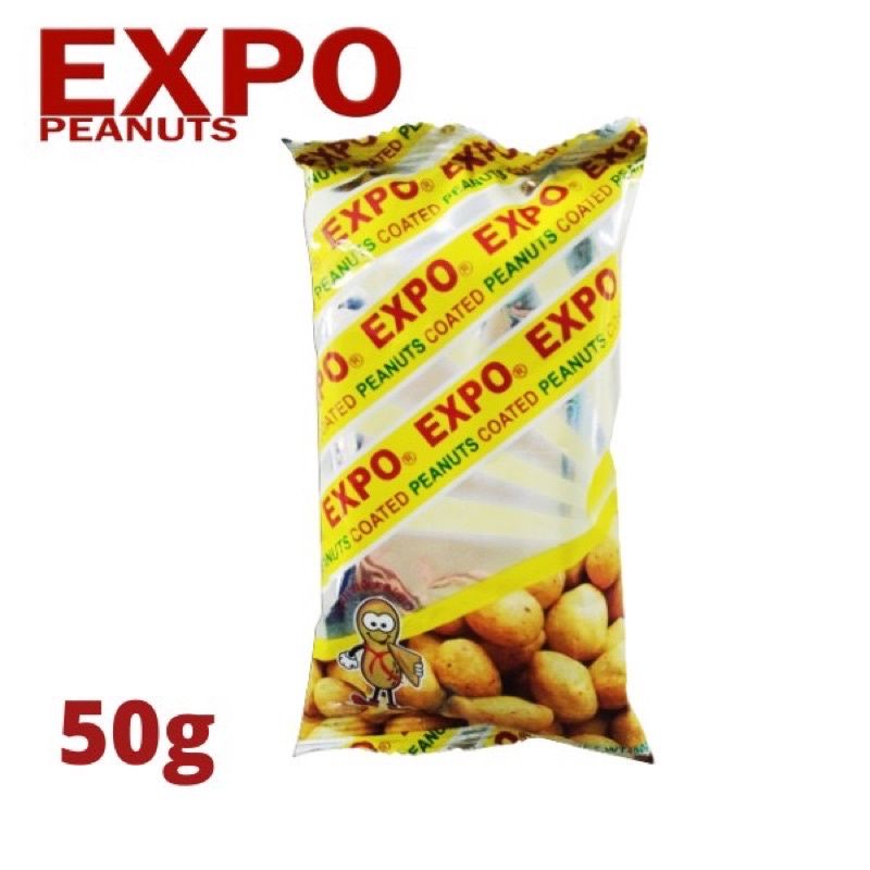Expo Coated Peanuts 50g Coated/Less Grease | Shopee Philippines