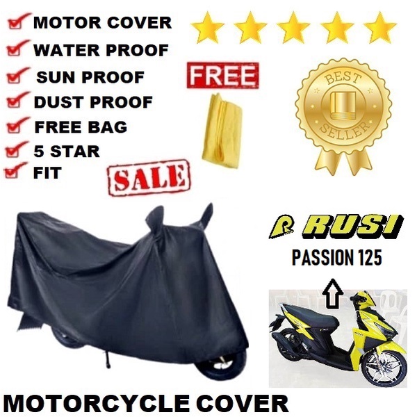 RUSI Passion 150-125 - Waterproof Sunproof Motorcycle Cover Outdoor ...