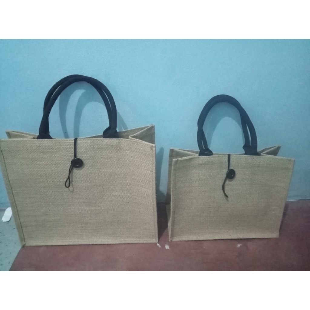 Burlap Abaca Jute Bag Hand Bag Plain Bag Shouder Bag Eco Organic ...