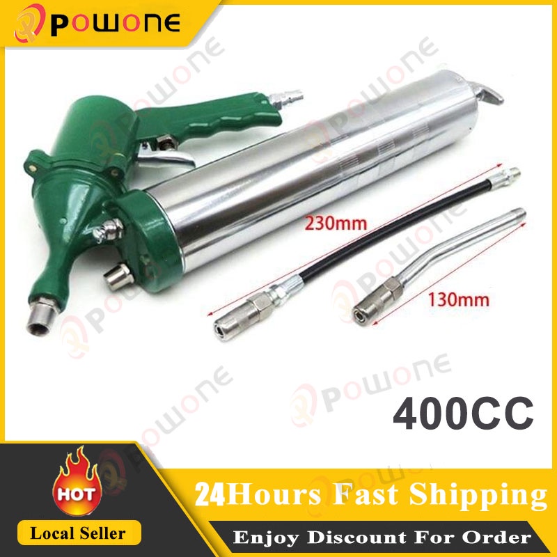 400cc Heavy Duty Pneumatic Grease Gun Manual High Pressure Air Pressure ...