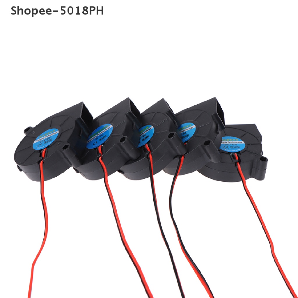 [SNOWPH] 5015 Cooling Turbo Fan 5V 12V 24V For Cooler Blower Part 3D Printer Accessories [CAR ...