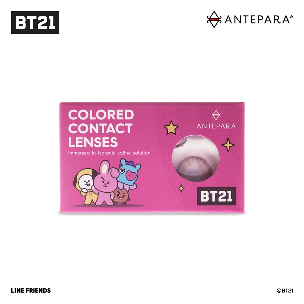Antepara with BT21 Contact Lens (BT IRISH ROSE Monthly Disposable ...