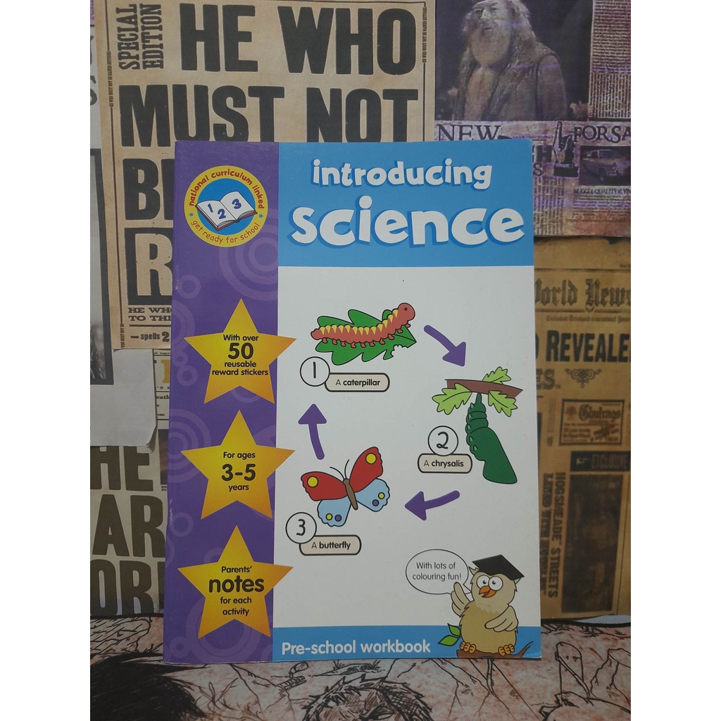 Introducing Science (Pre-school workbook) | Shopee Philippines