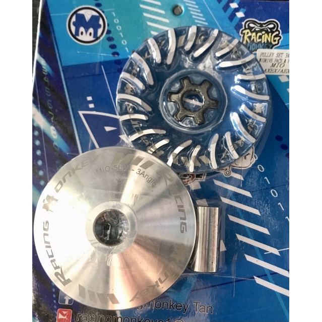 racing monkey pulley set 3 angle w/drive face & pulley Mio | Shopee ...