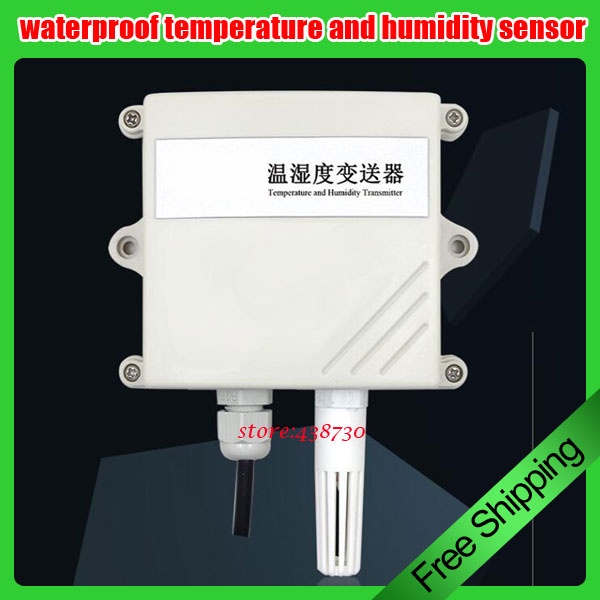 Temperature and humidity transmitter sensor 4-20mA 0-10V 0-5V RS485 output aterproof greenhouse ...