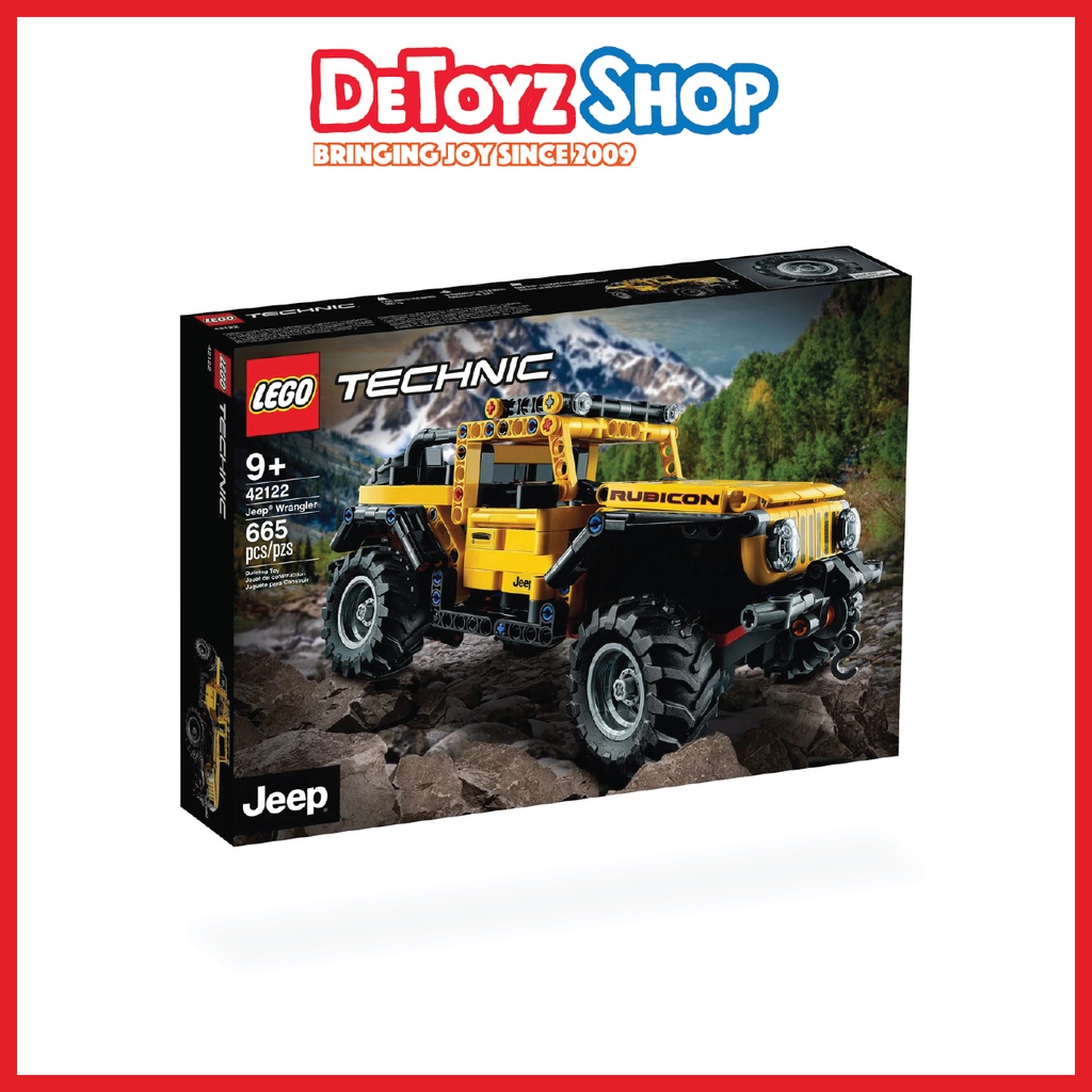 [LEGO Technic] LEGO 42122 Jeep Wrangler | Shopee Philippines