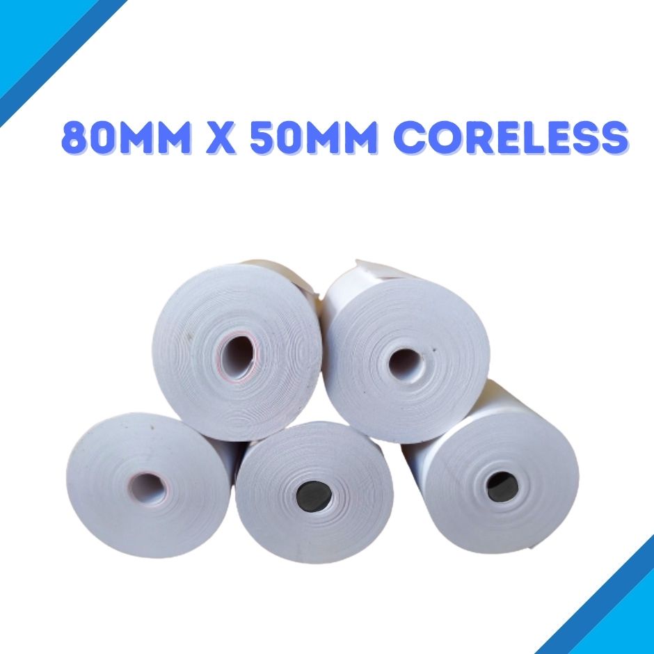 80mm x 50mm coreless (70gsm)-POS receipt Thermal Paper for POS 80mm ...