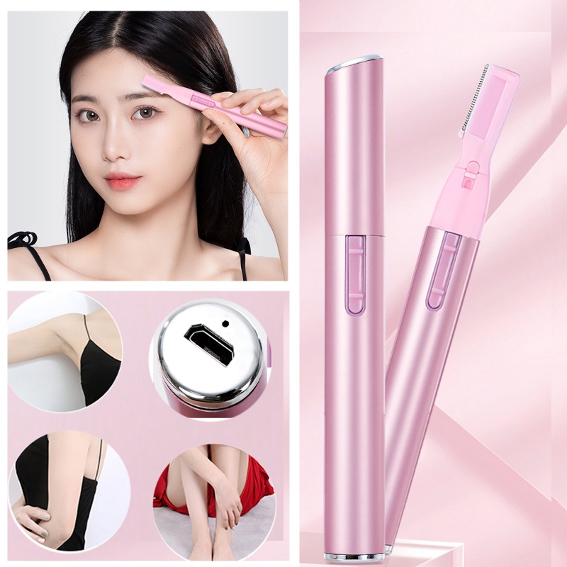 1set new USB Electric Epilator Woman Cordless Hair Removal Depilator ...