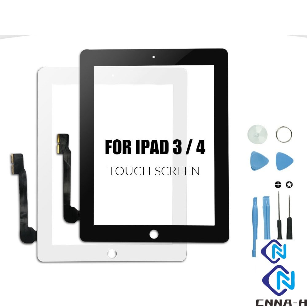 New Touch Screen For iPad 3 4 iPad3 iPad4 A1416 A1430 A1403 A1458 A1459 A1460 LCD Outer ...