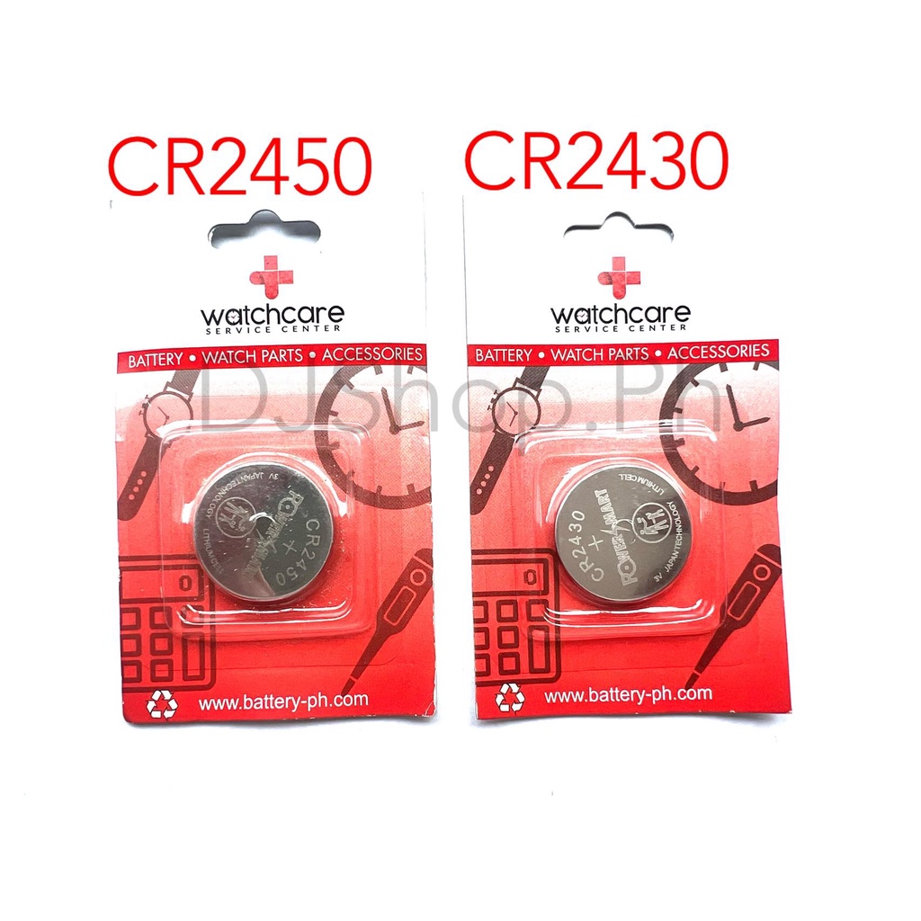 CR2430 CR2450 POWER SMART BATTERY LITHIUM 3V JAPAN TECHNOLOGY | Shopee Philippines