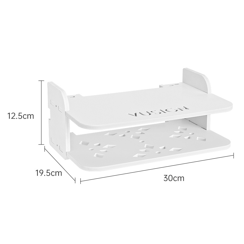 Deli Router Shelf Wall WIFI DVD Storage Rack VS961-WH VS960-WH | Shopee ...