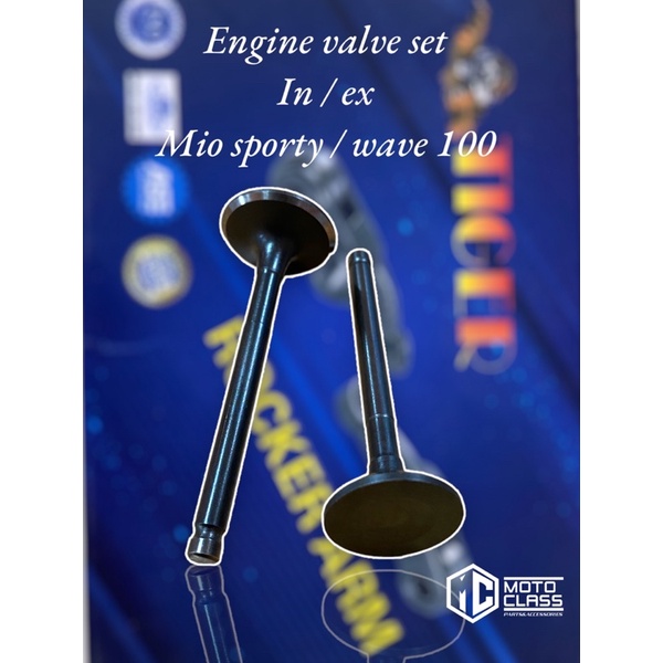 TIGER VALVE SET MIO SPORTY / wave 100/ XRM 110 | Shopee Philippines