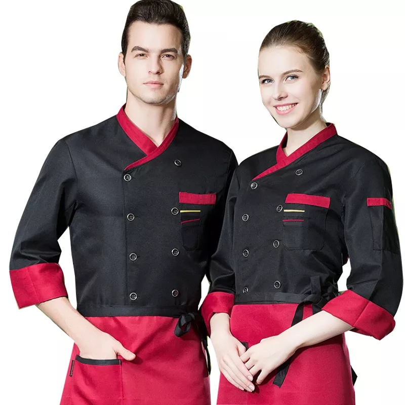 Chef Uniform for Men Catering Uniform Waiter Uniform Women Chef Jacket Waiter Uniform Hotel ...