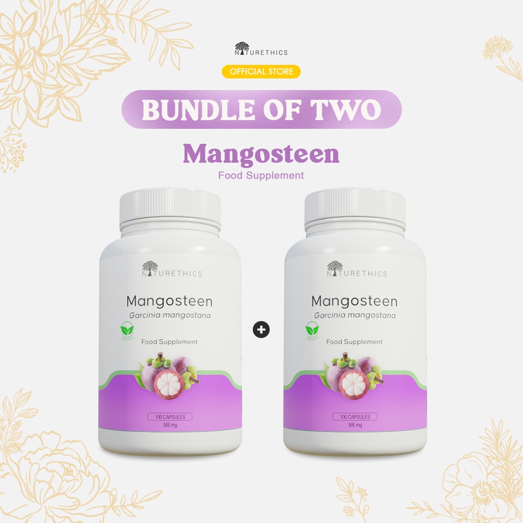 Naturethics Mangosteen Pericarp Capsules Bundle of 2 for Cardio/Immune ...