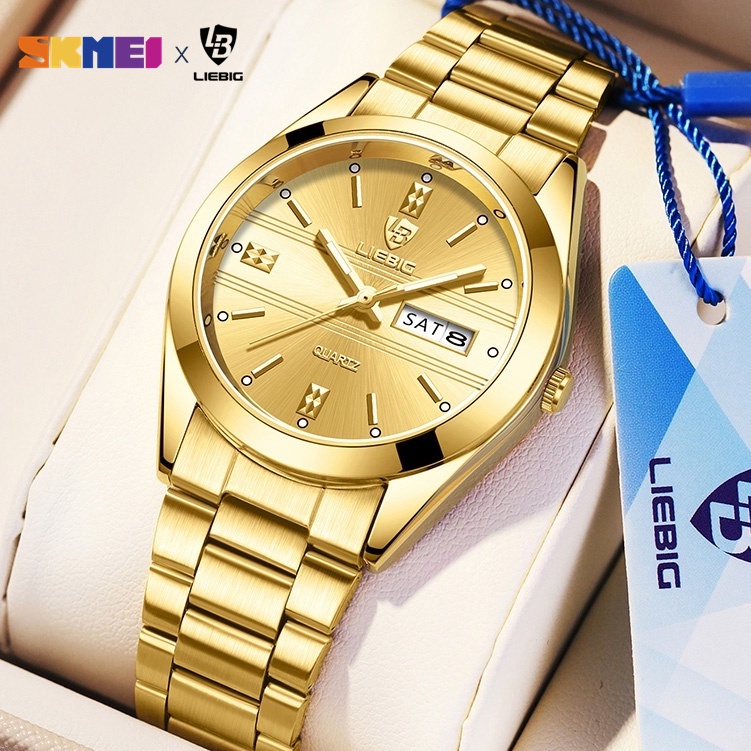 LIEBIG L1031 Quartz Couple Watch Waterproof Exquisite High-End Men'S ...