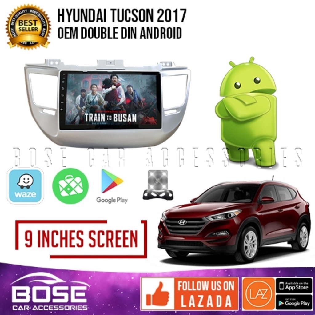 Hyundai Tucson 2010 - 2016 Car 2 DIN Android OEM GPS for autoradio ...