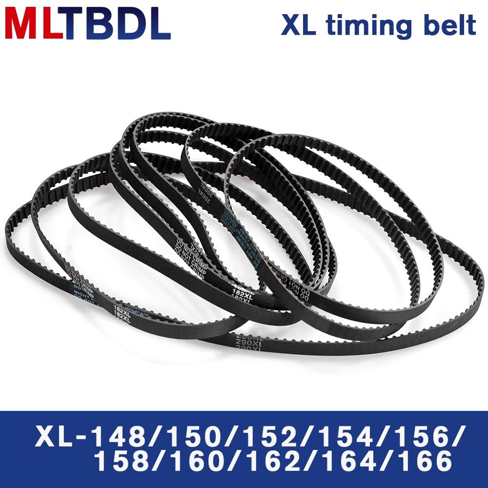 XL Timing Belt 148/150/152/154/156/158/160/162/164/166XL Rubber Timing ...