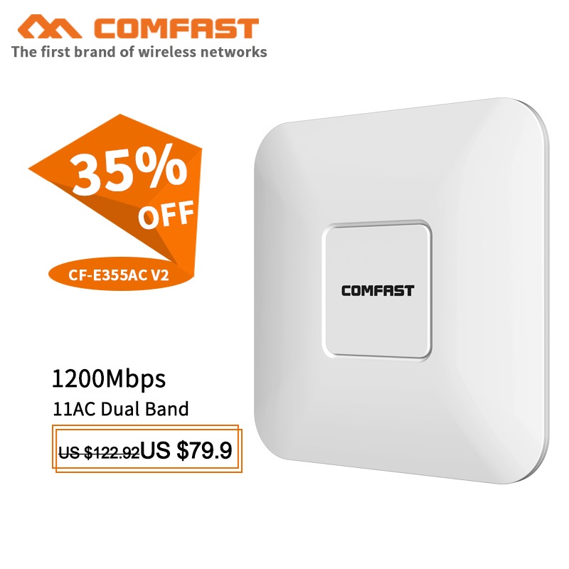 Comfast Wireless Ap 1200m Ceiling Ap 802.11ac 5.8g 2.4g Wifi Router 48v ... Comfast Wireless Ap 1200m Ceiling Ap 802.11ac 5.8g 2.4g Wifi Router 48v ...