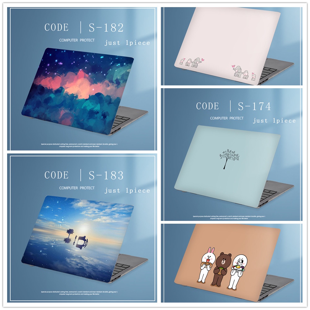 1pc Universal Freely Cut COD Laptop Decals Colorful Marbel Laptop Decor ...