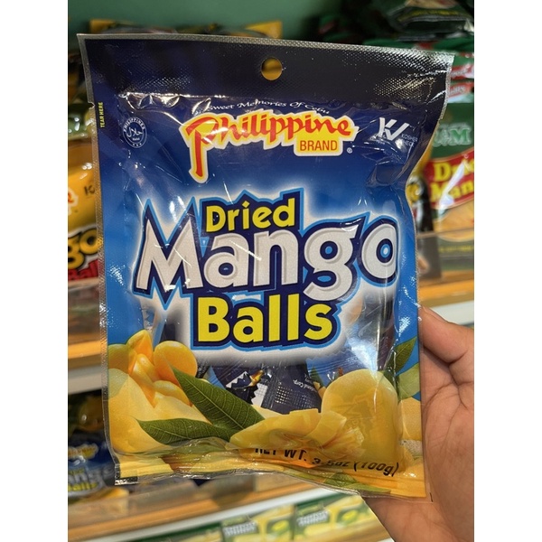Philippine Brand Dried Mango Balls 100 grams | Shopee Philippines