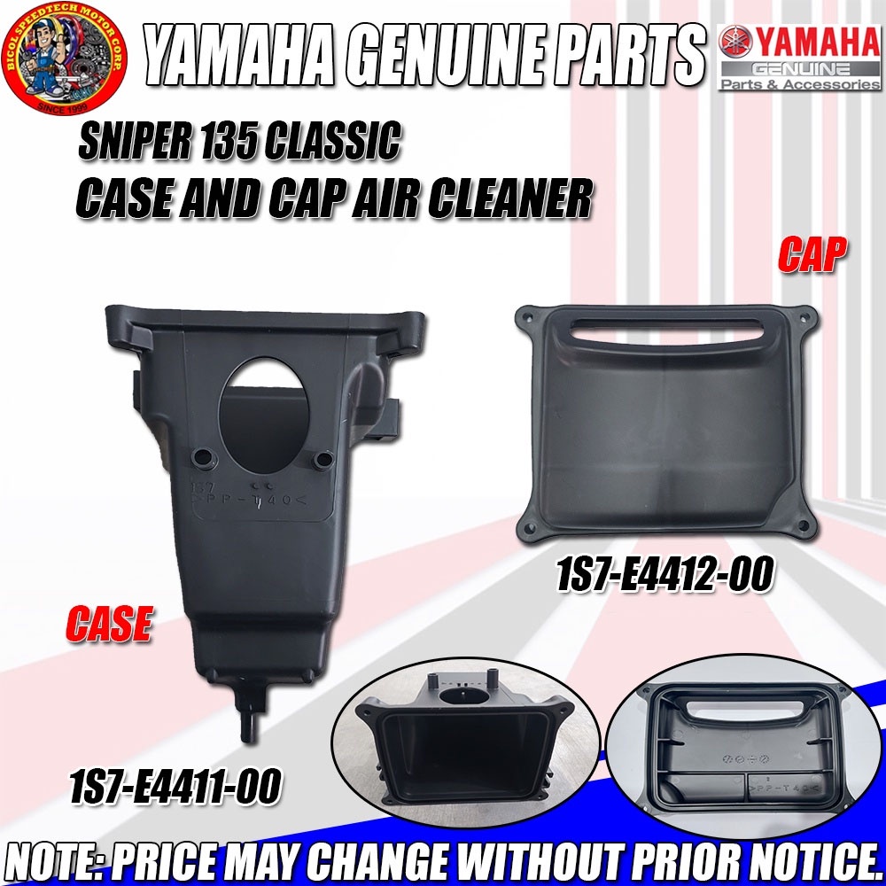 SNIPER 135 CLASS/MX CASE AND CAP AIR CLEANER (YGP) (Genuine: CAP- 1S7 ...